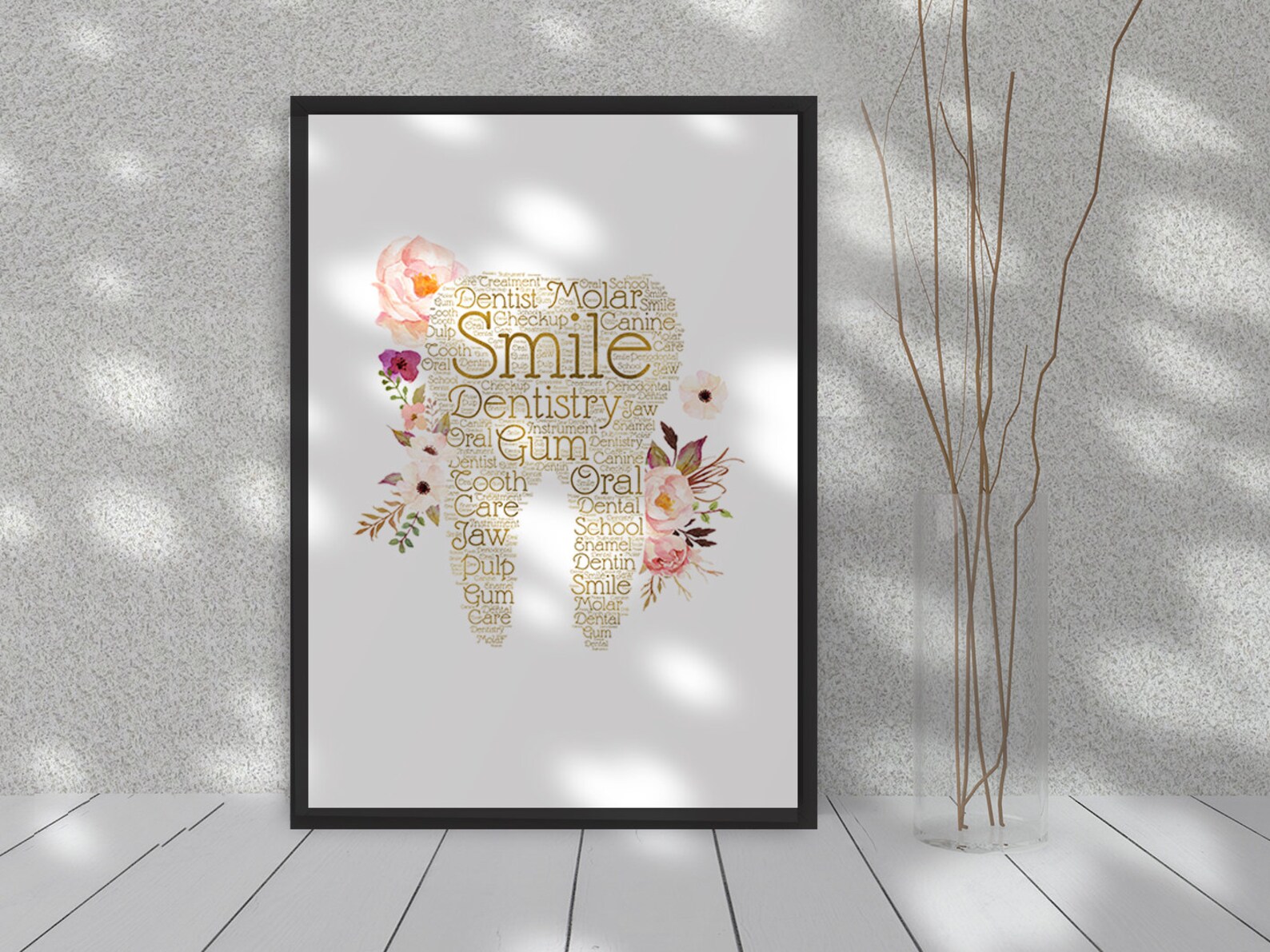 Dentist Office Decor Dentist Gift Dental Hygienist Gift - Etsy