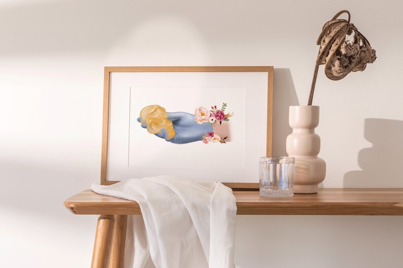 Sugaring Hair Removal Art Print, Waxing Salon Decor for Estheticians ...