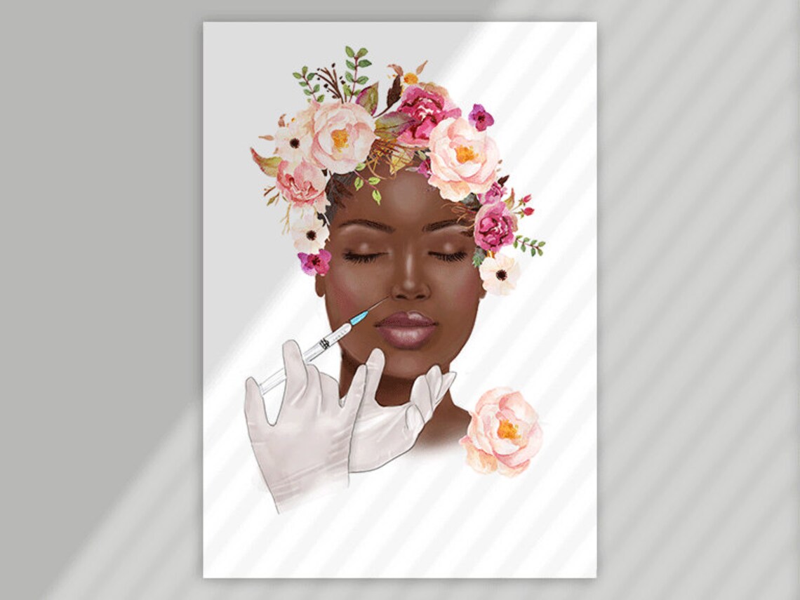 Botox Wall Art Medical Spa Decor Med Spa Art Botox Print - Etsy