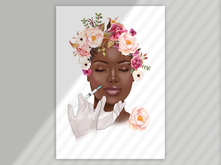 Botox Wall Art Medical Spa Decor Med Spa Art Botox Print - Etsy