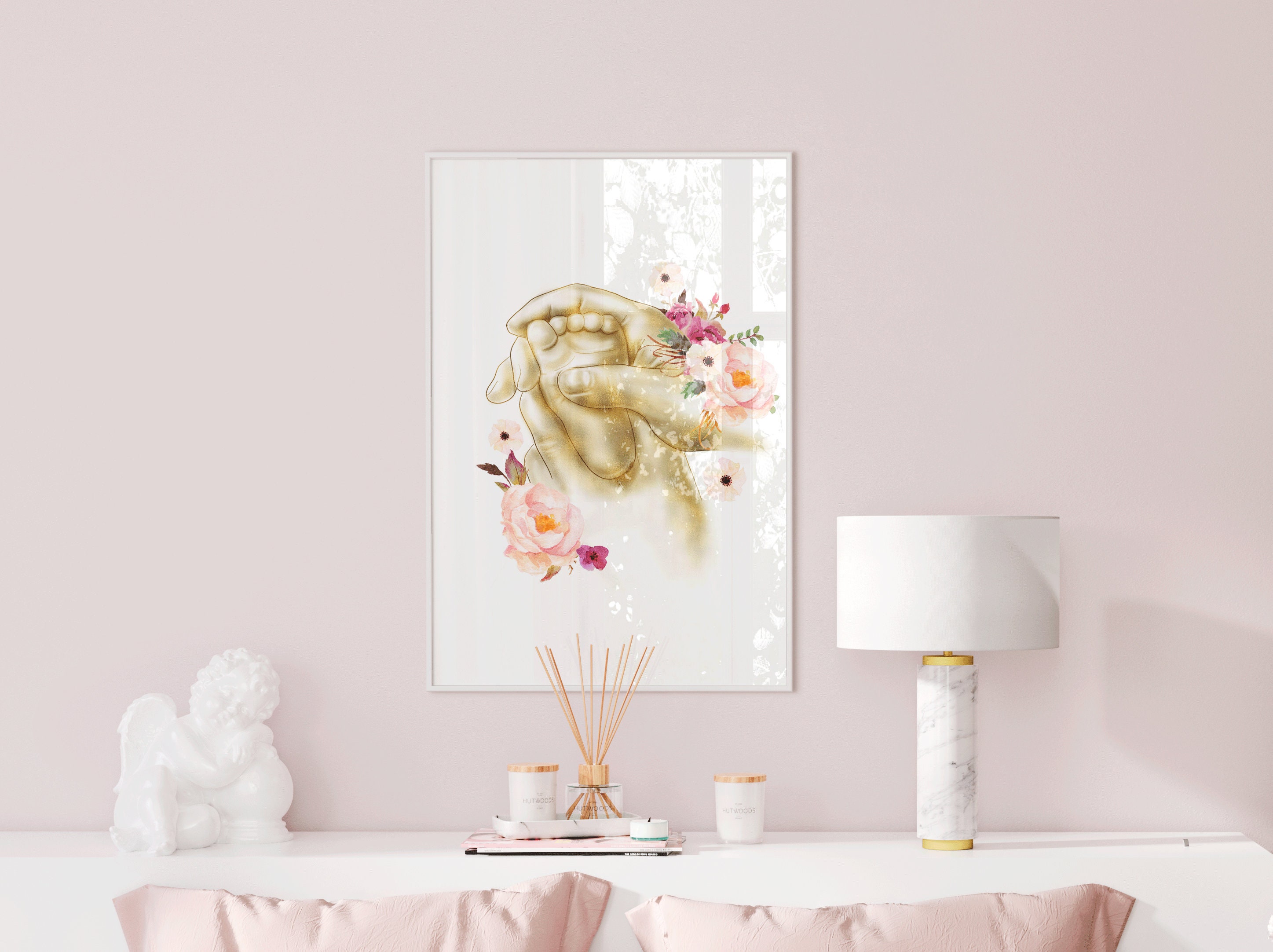 Doula Art Printable, Midwife Art, Pediatric Art , Baby Massage Print ...