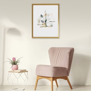 Scales of Justice Artworklawyer Giftlaw Student Gift Lawyer | Etsy