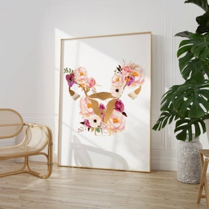 Anatomy Art Poster, Uterus Art Gynecology Print Doctor Office Decor ...