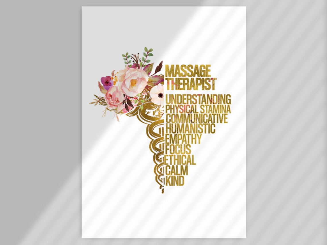 Massage Therapist Office Decor, Massage Therapy Wall Art, Massage ...