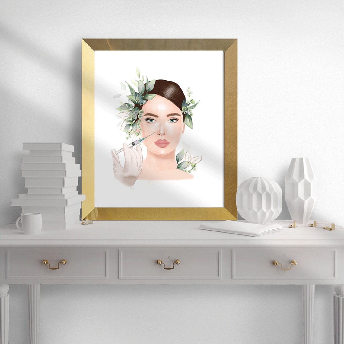 Botox Art Print Plastic Surgeon Decor Esthetic Surgery | Etsy