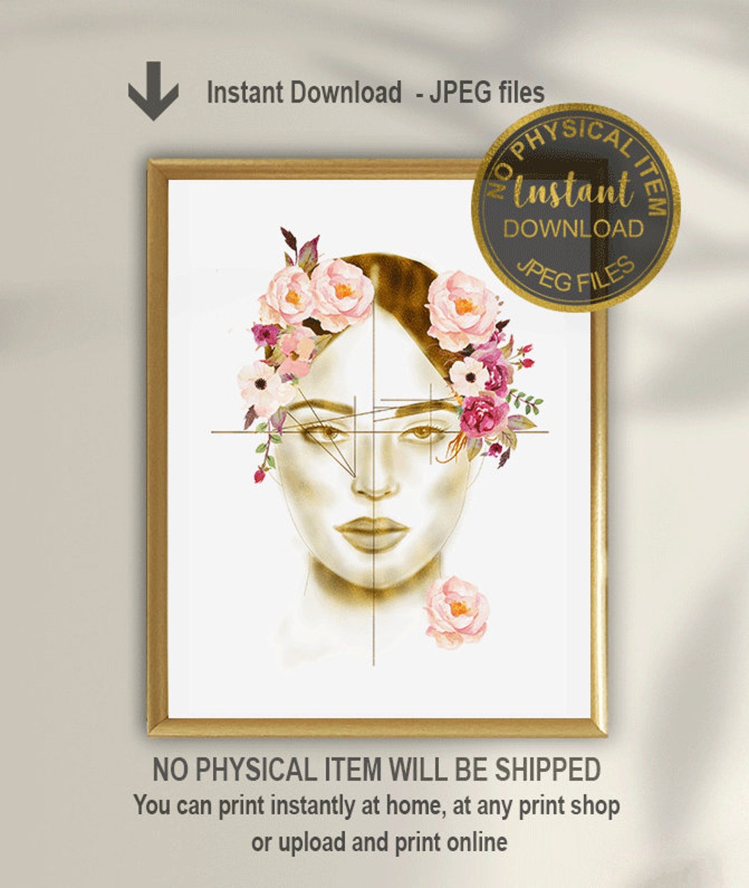 Brows Mapping, Beauty Salon Decor, Eyebrows Print, Brow Technician ...