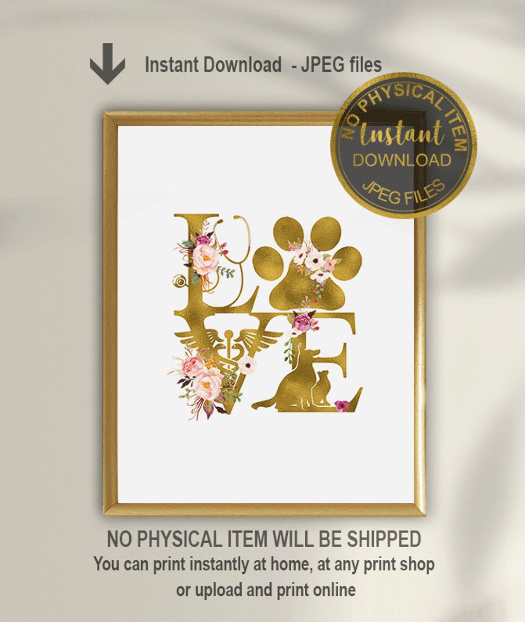 Veterinary Clinic Decor, Veterinarian Gift, Veterinarian Office Decor ...