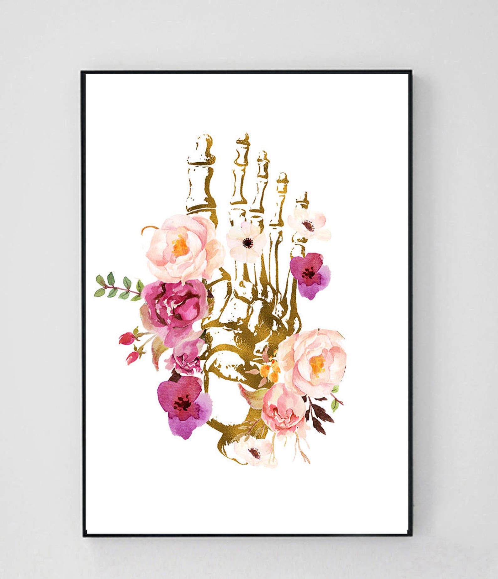 Foot Bones Anatomy Print Human Anatomy Foot Med Student - Etsy