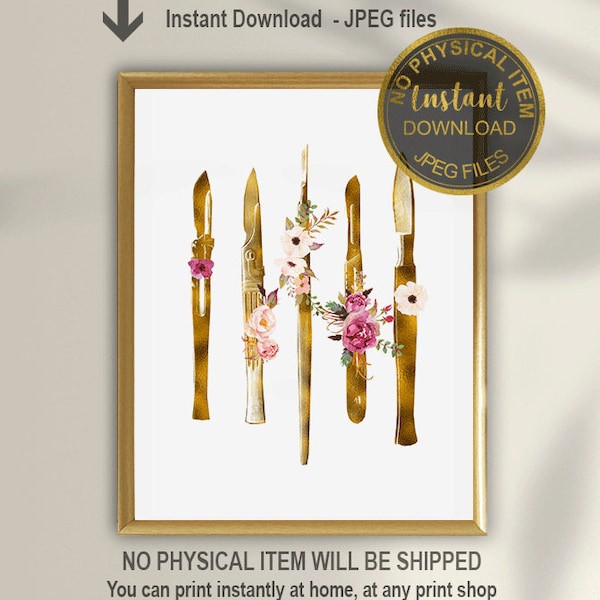 Scalpel Wall Art - Etsy