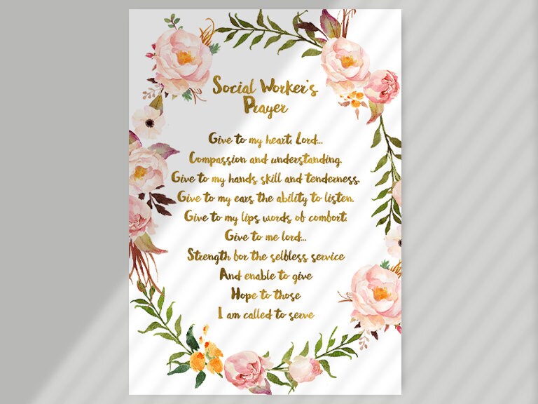 Social Worker Gift Social Worker Graduation Gift Social Work - Etsy