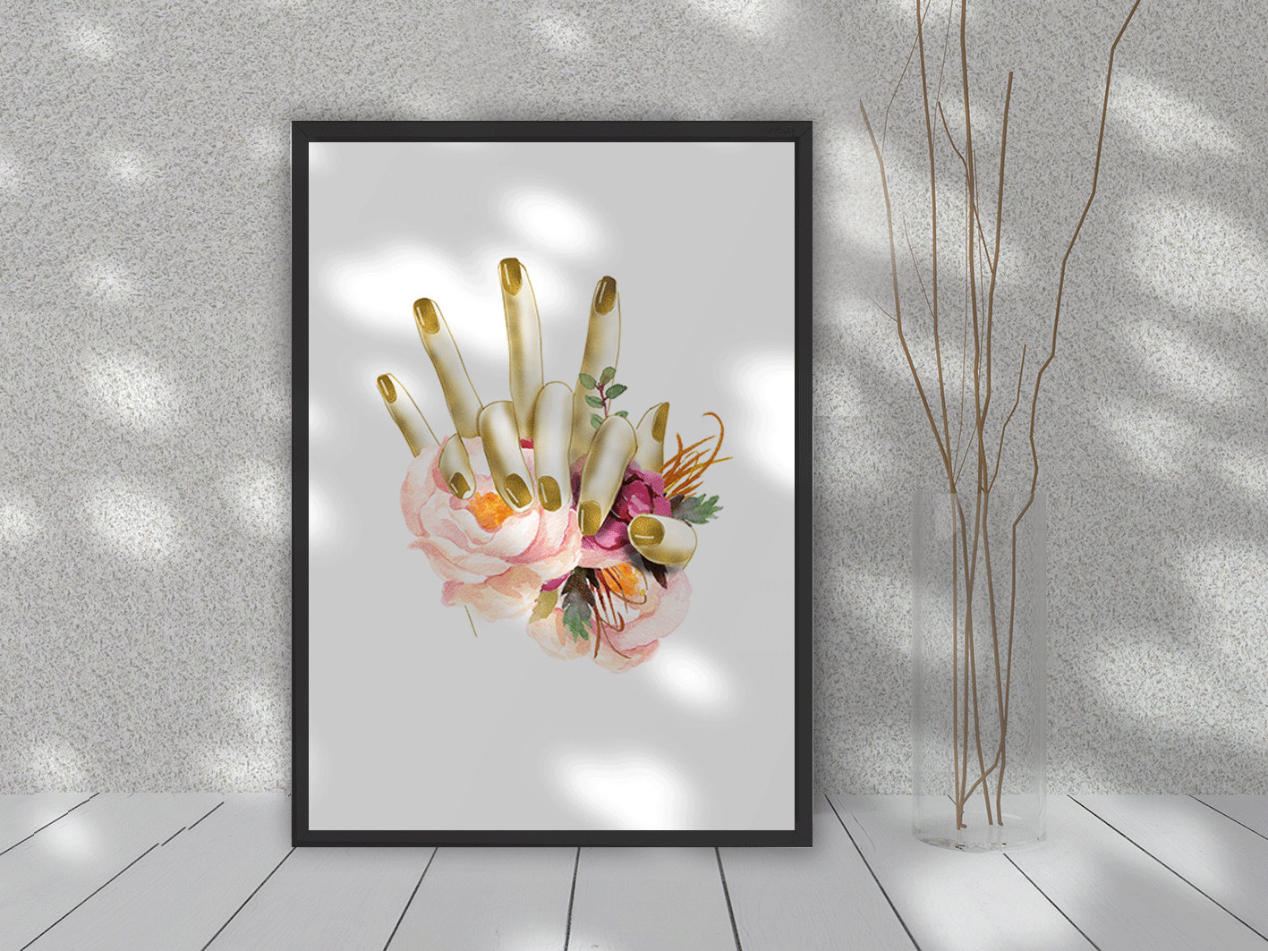 Nail Salon Decor Nails Art Print Beauty Prints Beauty Salon | Etsy