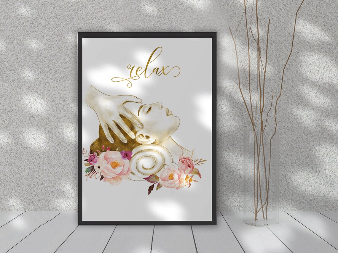 Beauty Salon Decor Spa Decor Medical Spa Decoration Massage - Etsy