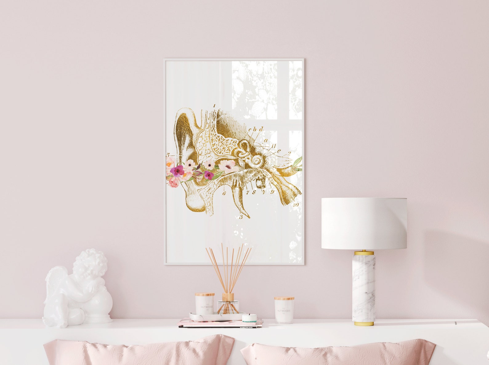 Printable Human Ear Anatomy, Au Diologist Office Decor, Audiology ...