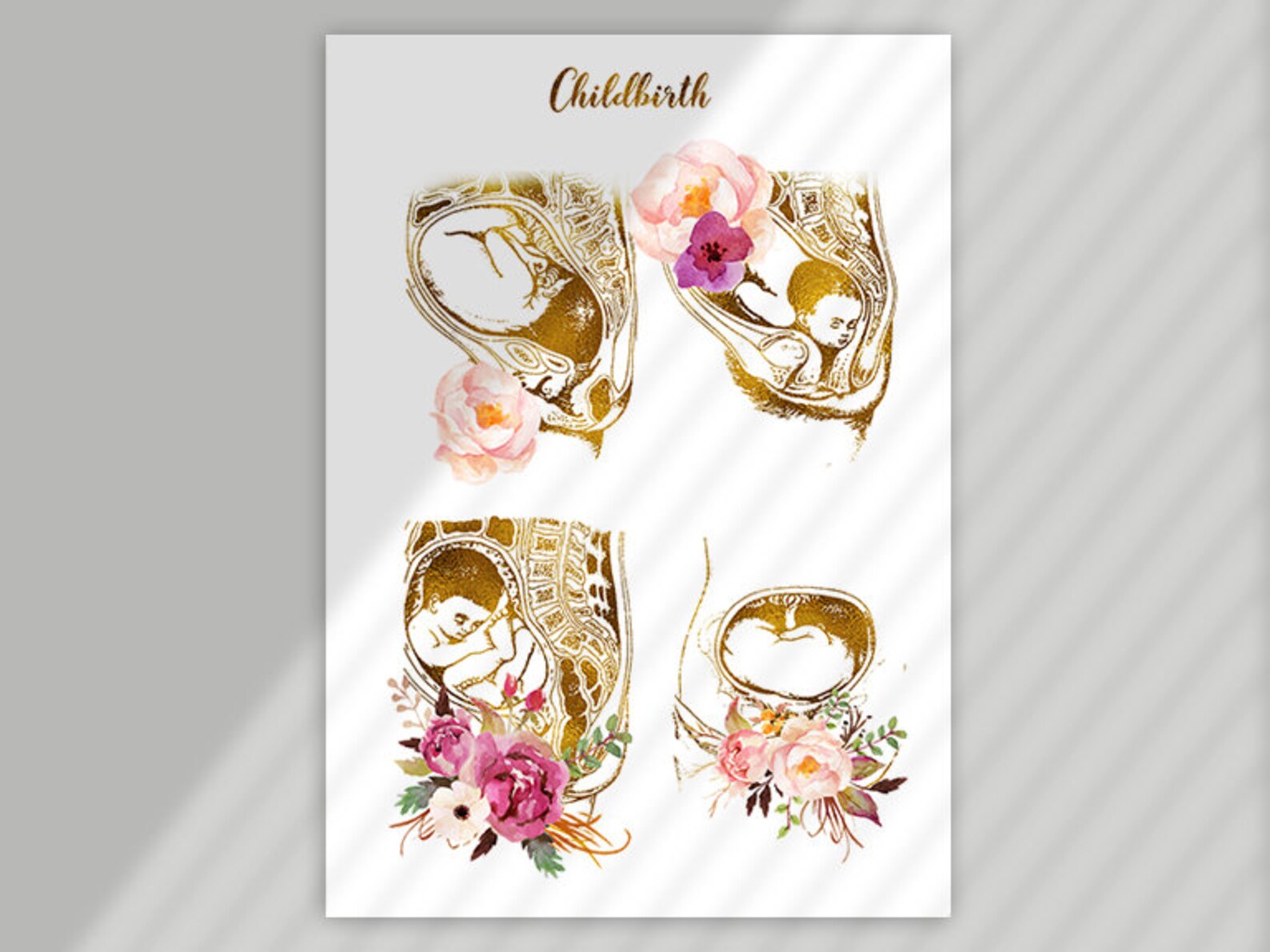 Midwife Print Printable Art Obgyn Art Print Midwife Office - Etsy UK