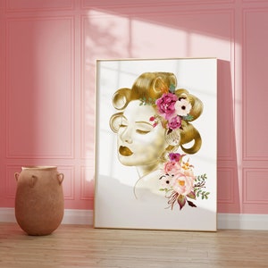 Hair Salon Poster, Hairdresser Art Print, Hair Stylist, Hair Salon Art ...