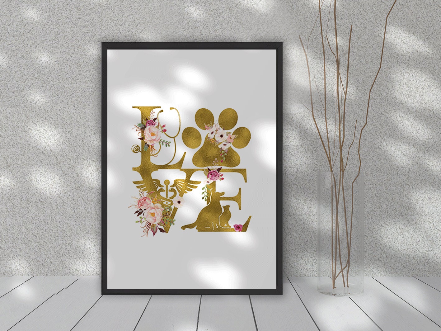 Veterinary Clinic Decor Veterinarian Gift Veterinarian - Etsy