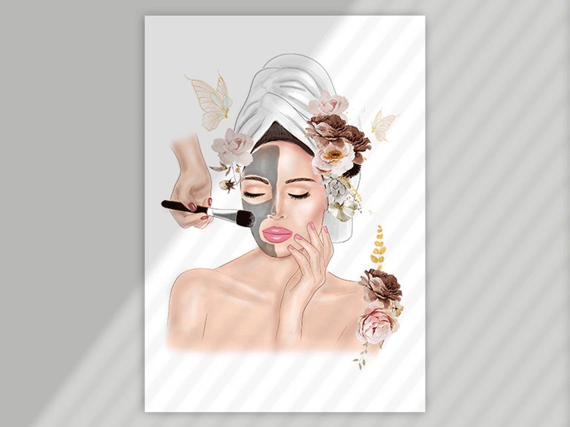Spa Wall Art Spa Décor Beauty Salon Printable Art Salon - Etsy