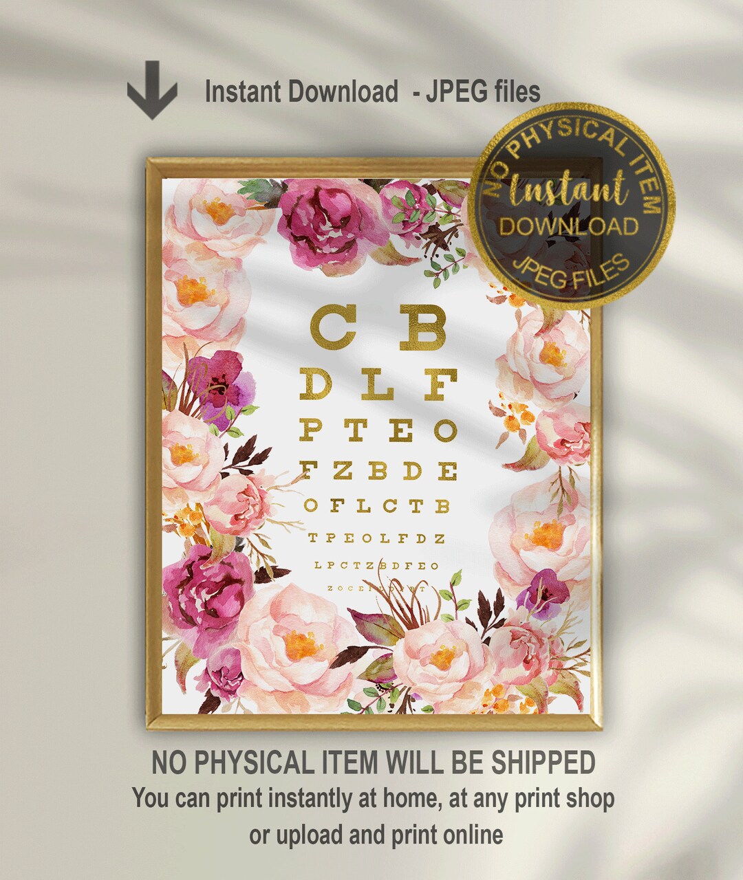 Ophthalmology, Optometrist Gift, Chart Eye Art, Optometry Office ...