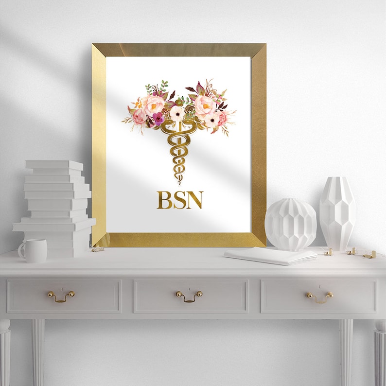 BSN Gift, Nursing Student, Bachelor of Science in Nursing Graduation ...