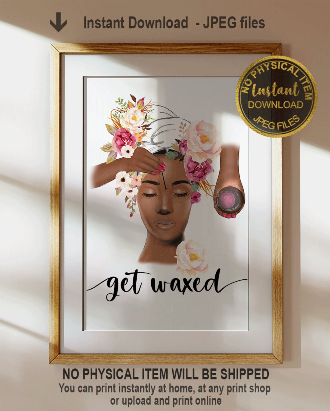 Wax Specialist Poster Beauty Salon Art Eybrow Specialist - Etsy