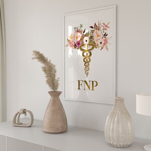 Family Nurse Practitioner Gift, Fnp Nurse Gift, FNP Certification Print ...