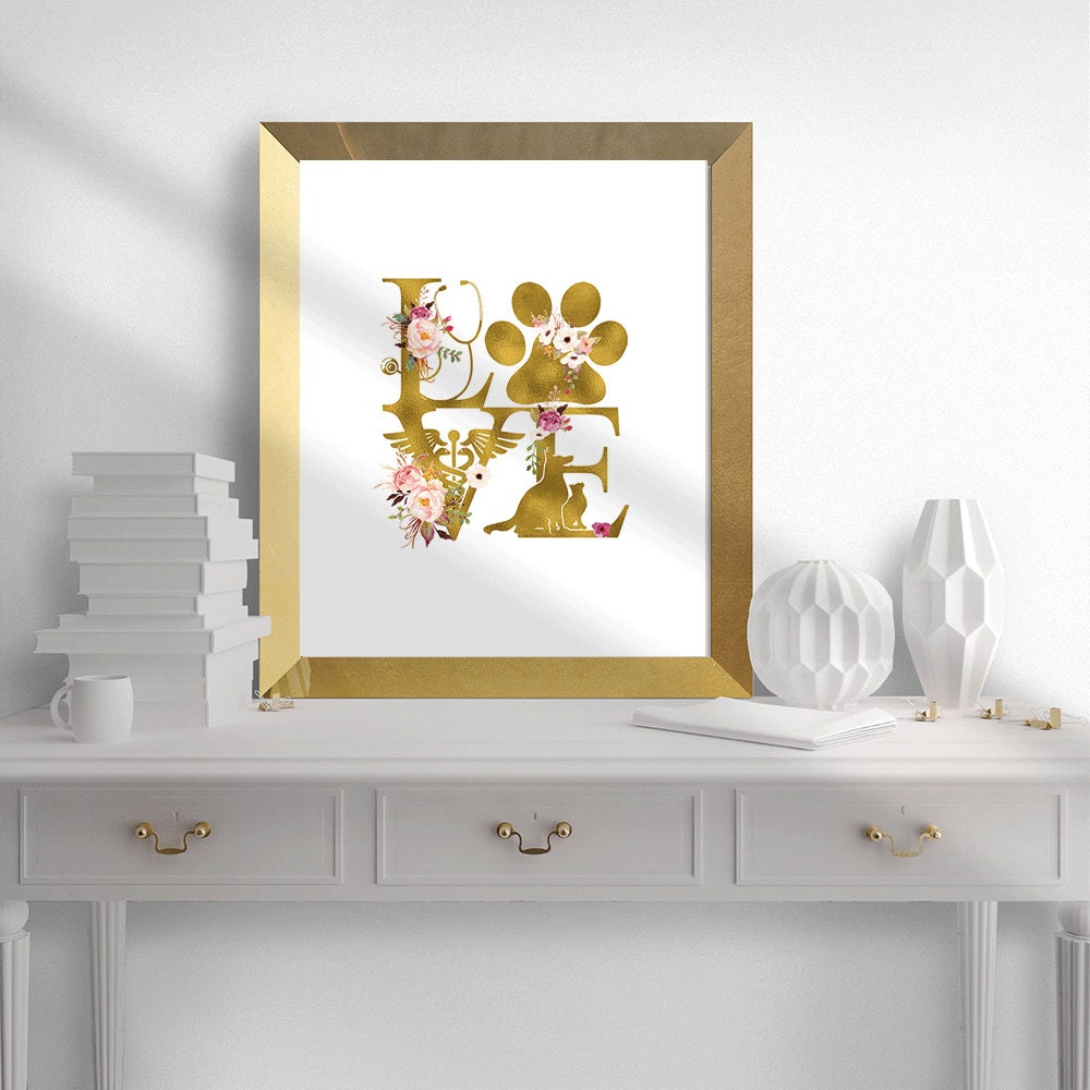 Veterinary Clinic Decor Veterinarian Gift Veterinarian - Etsy