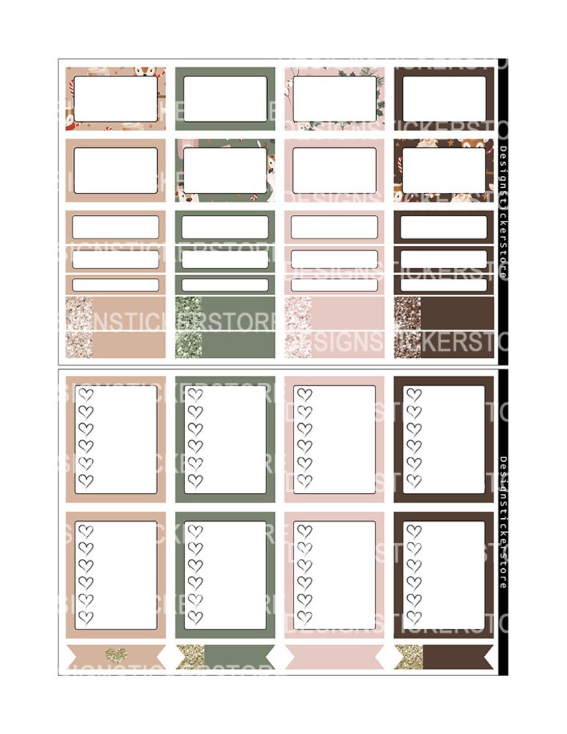 ENJOY THE SEASON Printable Planner Stickers/christmas | Etsy