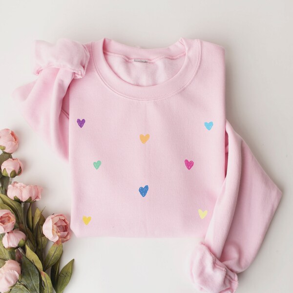 Heart Sweater - Etsy
