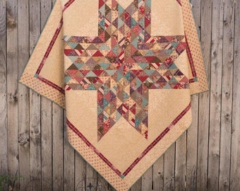 Texas star quilt pattern | Etsy