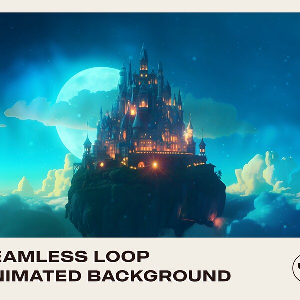 Castle Animated Background - Etsy