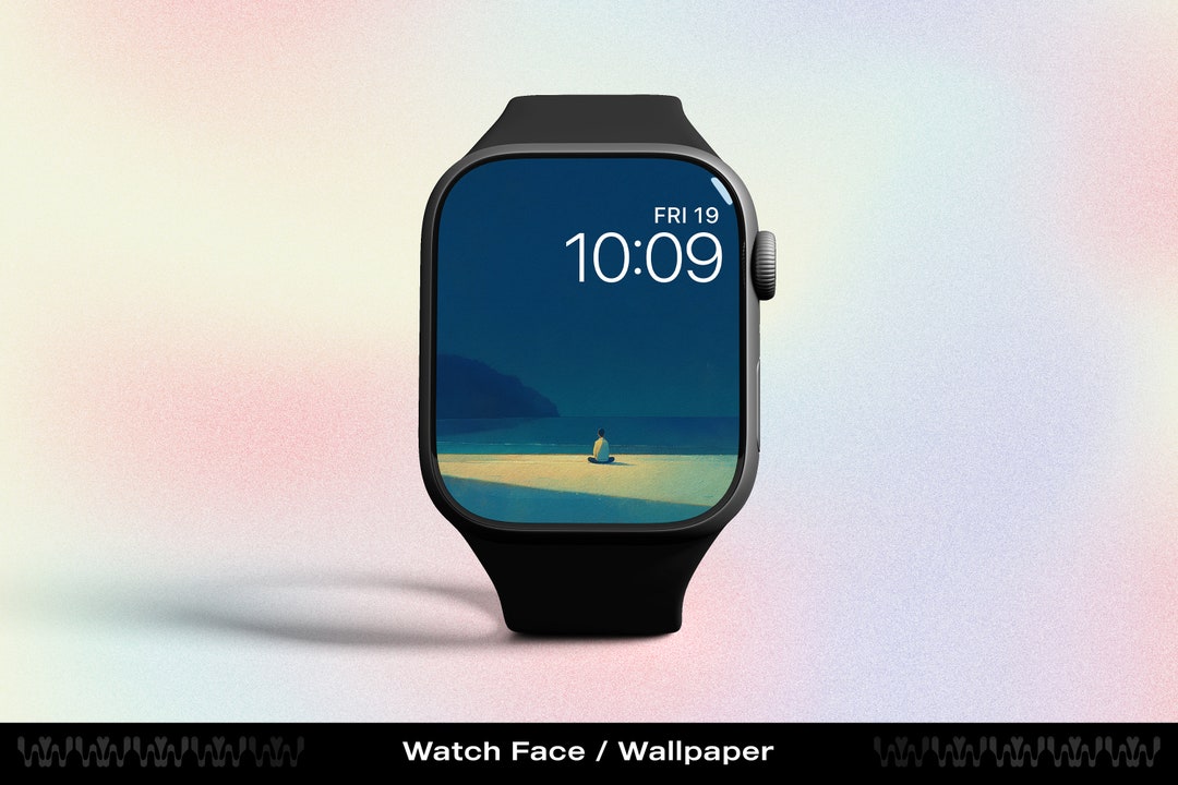 Night Beach Shore Apple Watch Wallpaper for Introvert | Smartwatch ...