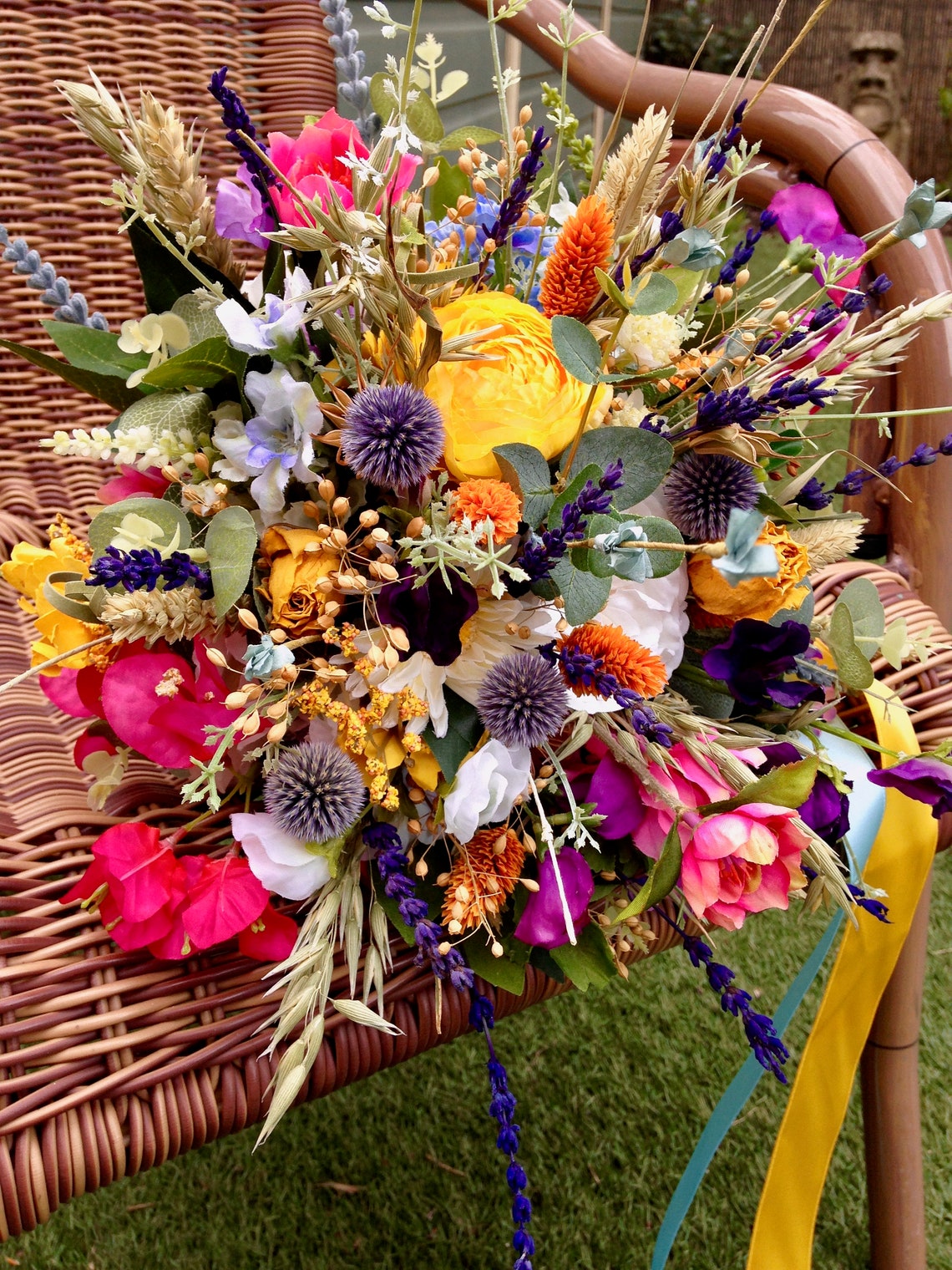 En Provence Summer Bouquet Wedding bouquet country style | Etsy