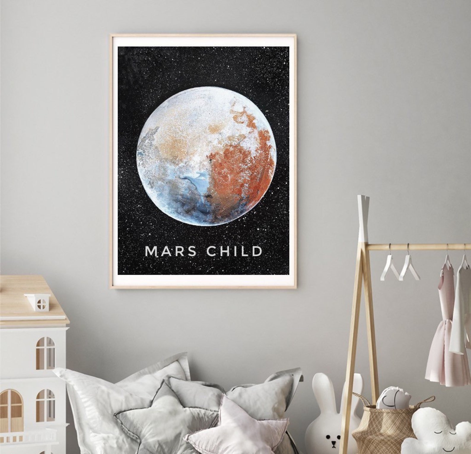 MARS PRINT 16x20 inc, Mars Wall Art, Cartel de Marte, Marte Pictures ...
