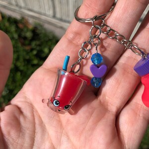 Shopkinz Welchs White Grape Cherry Juice Kawaii Keychain - Etsy