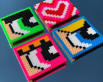 Perler Coaster - Etsy