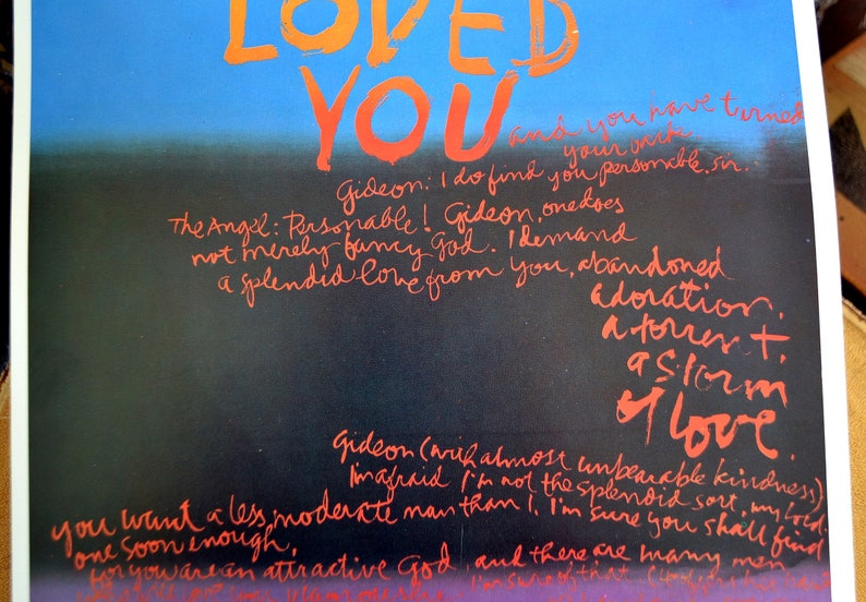Sister Corita Print i Have Loved You 1960s Modernist Pop Art Chayefsky ...