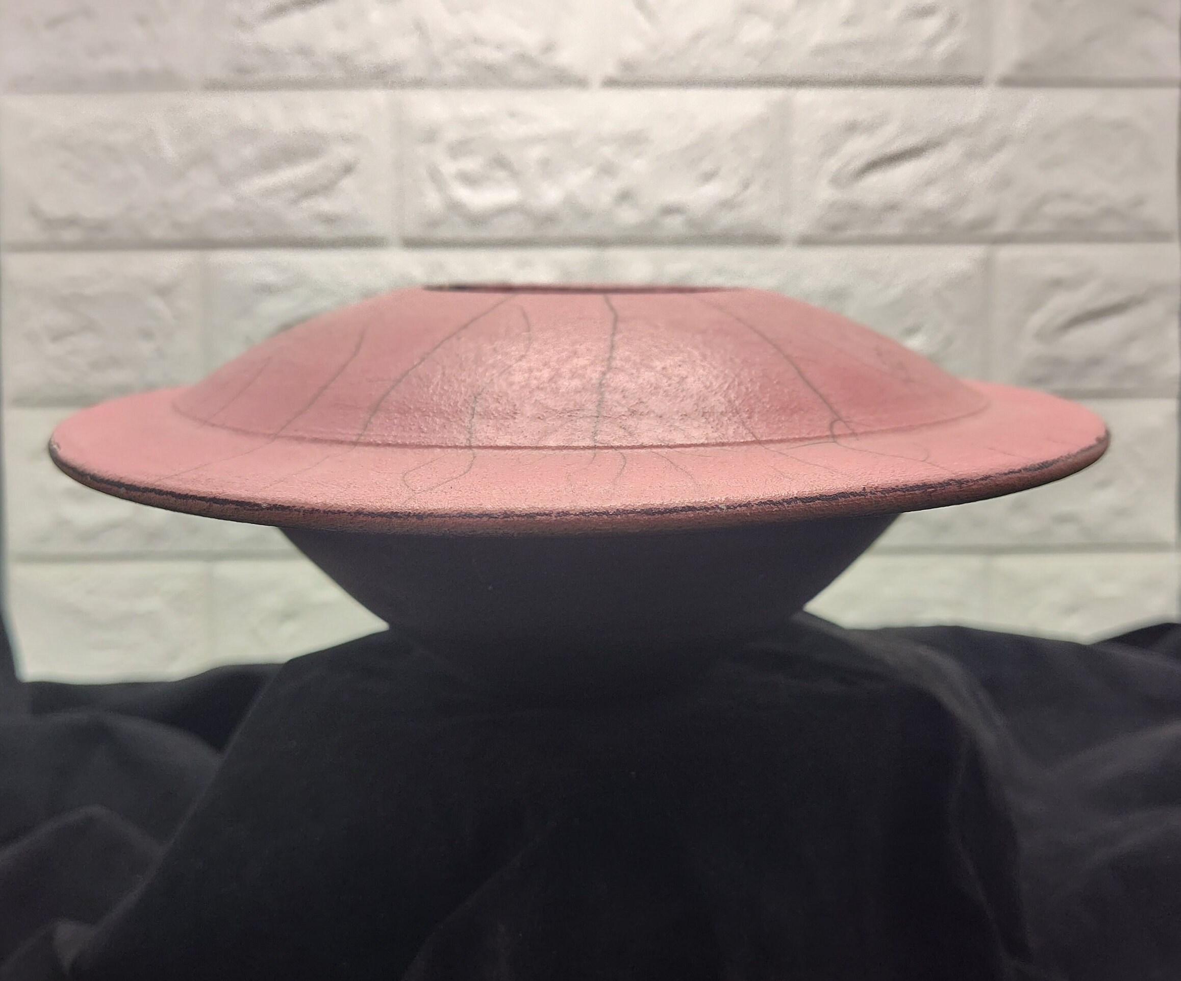 Raku MCM Pottery Seed Planter Matte Pink Craquelure Vase - Etsy