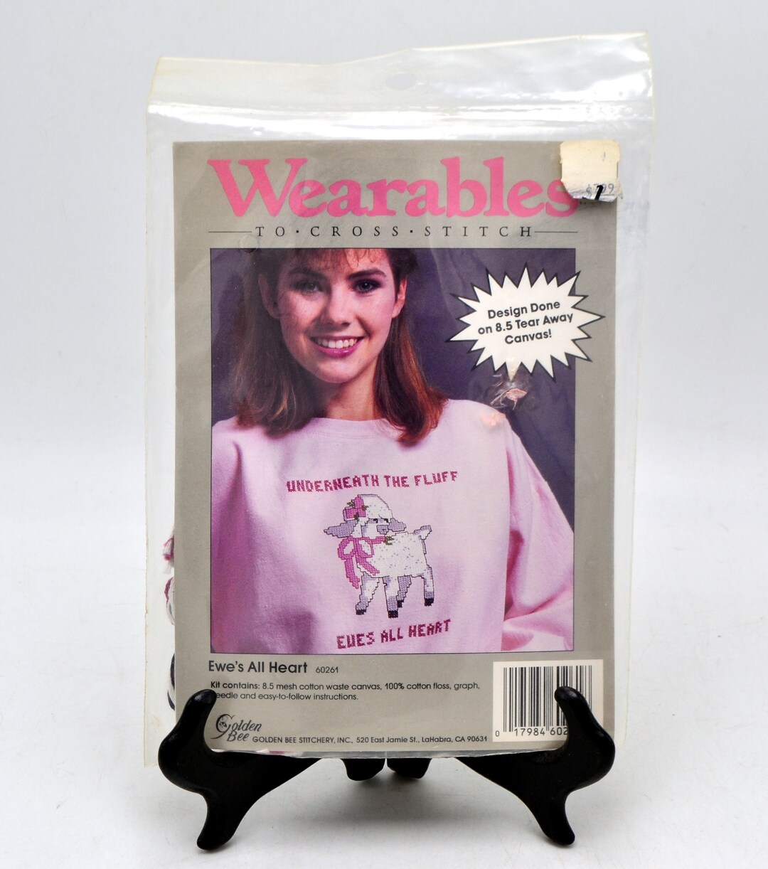 Ewes All Heart Wearables to Cross Stitch Kit 60261 Golden Bee Stitchery ...