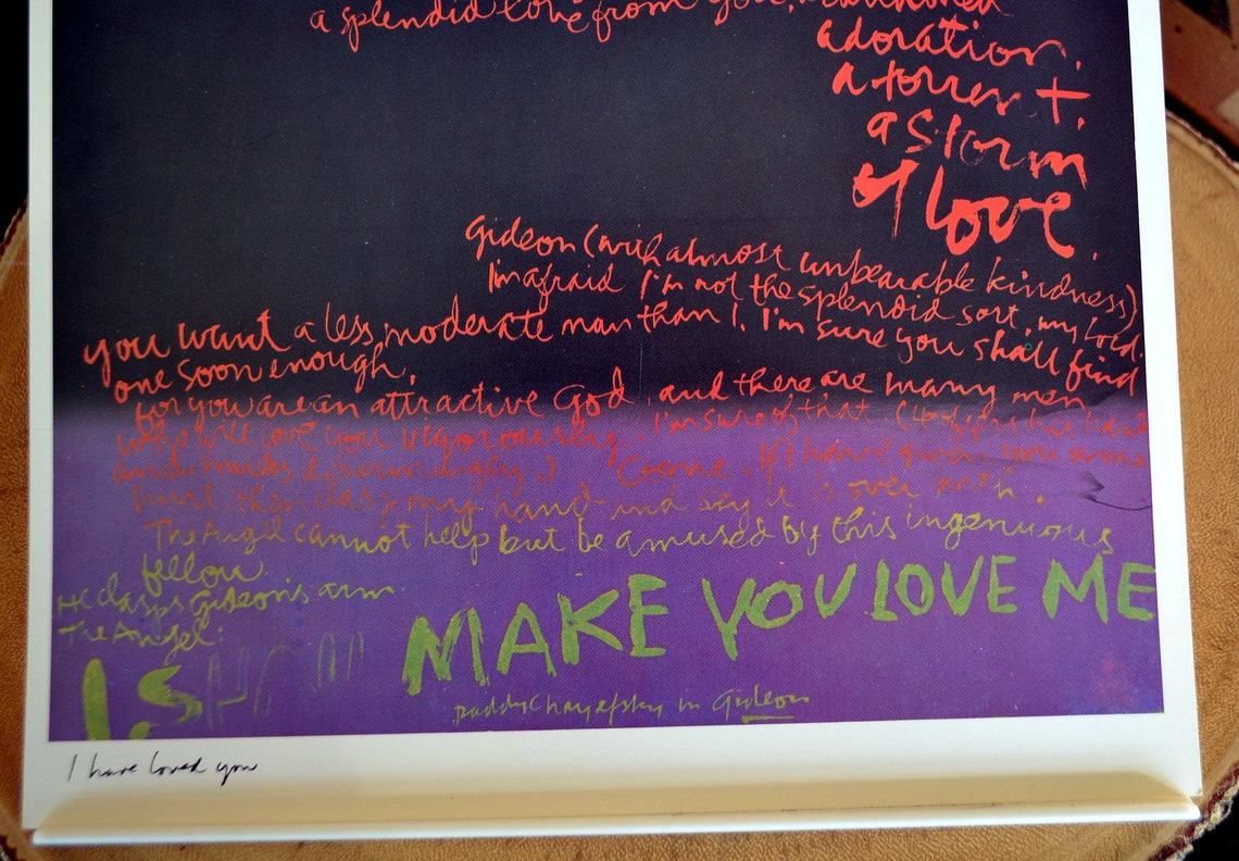 Sister Corita Print I Have Loved You 1960s | Etsy