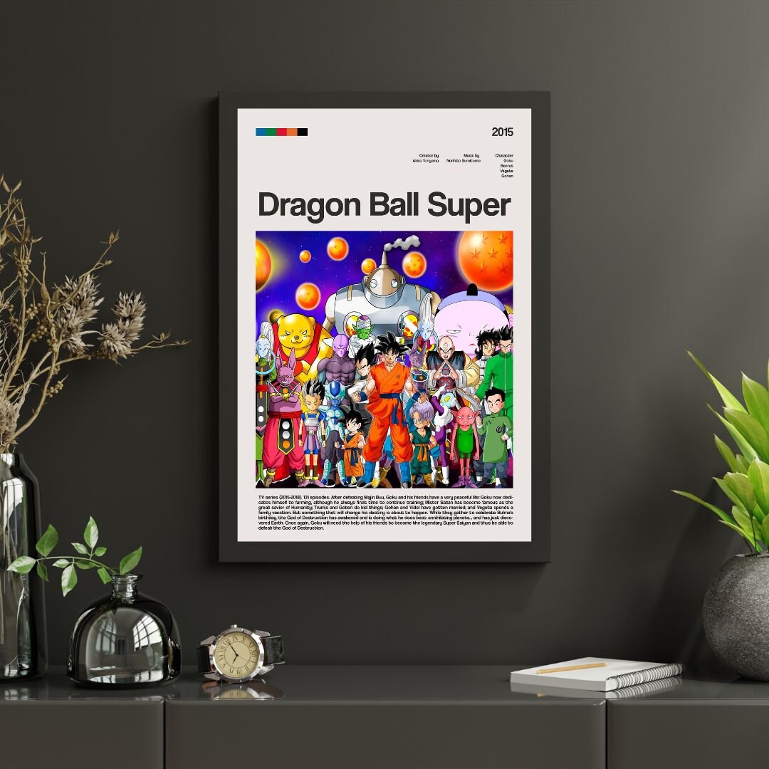 Dragon Ball Super Series Poster Anime Poster Print Wall - Etsy