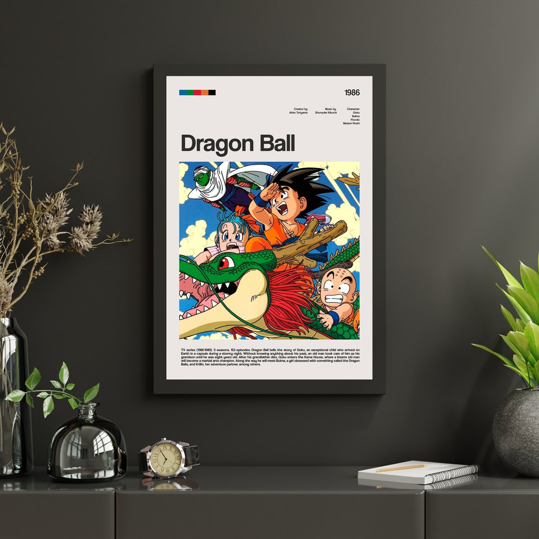 Dragon Ball Series Poster, Anime Poster Print, Wall Nursery,movie ...