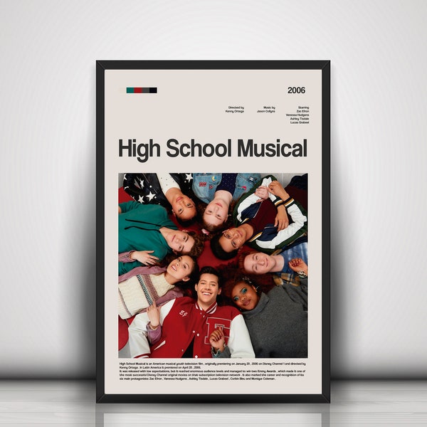 High School Musical Movie Poster - Etsy