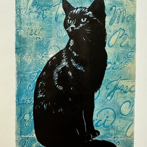 Black Cat - Etsy