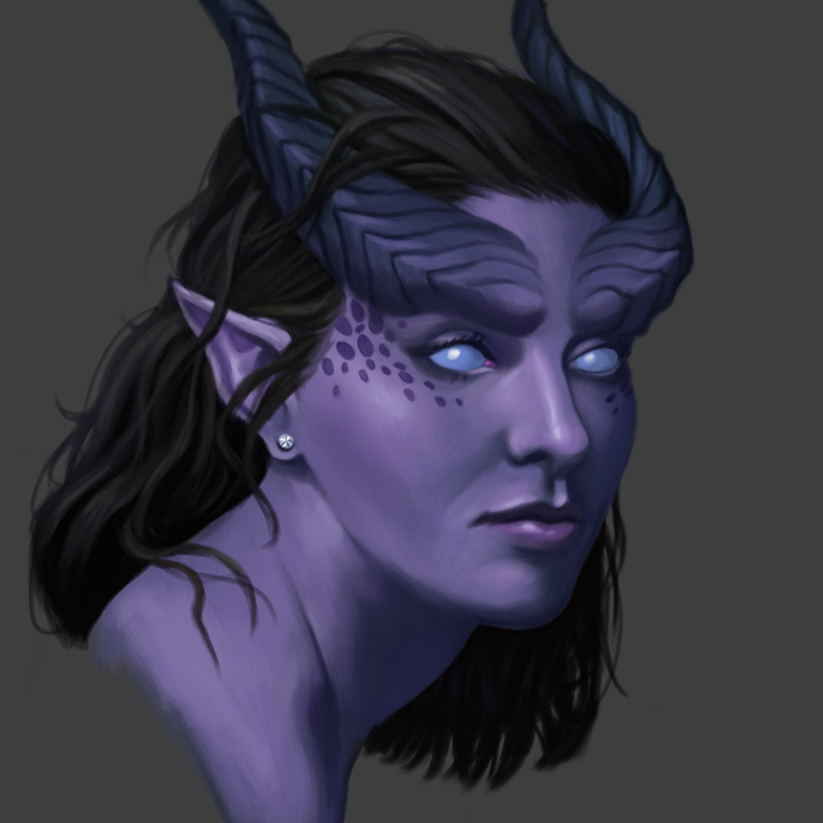 Custom Fantasy RPG Character Portrait Dungeons and Dragons, Pathfinder ...