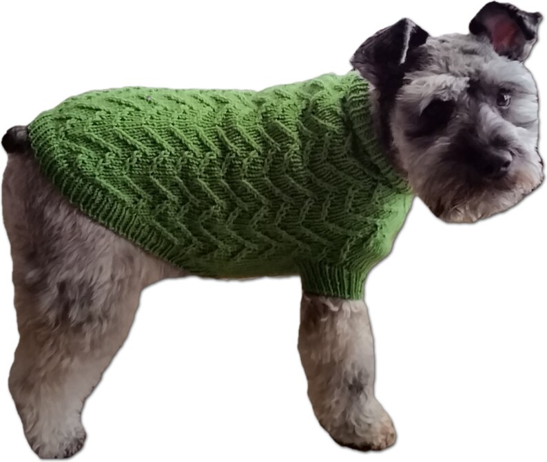 Chevron Dog Sweater Pattern - Etsy Canada