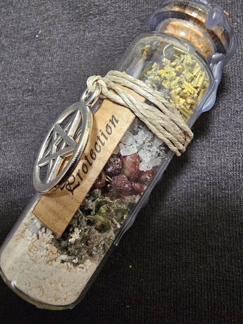 Protection Jar, Witch Jar, Protection Spell, Spell Jar - Etsy