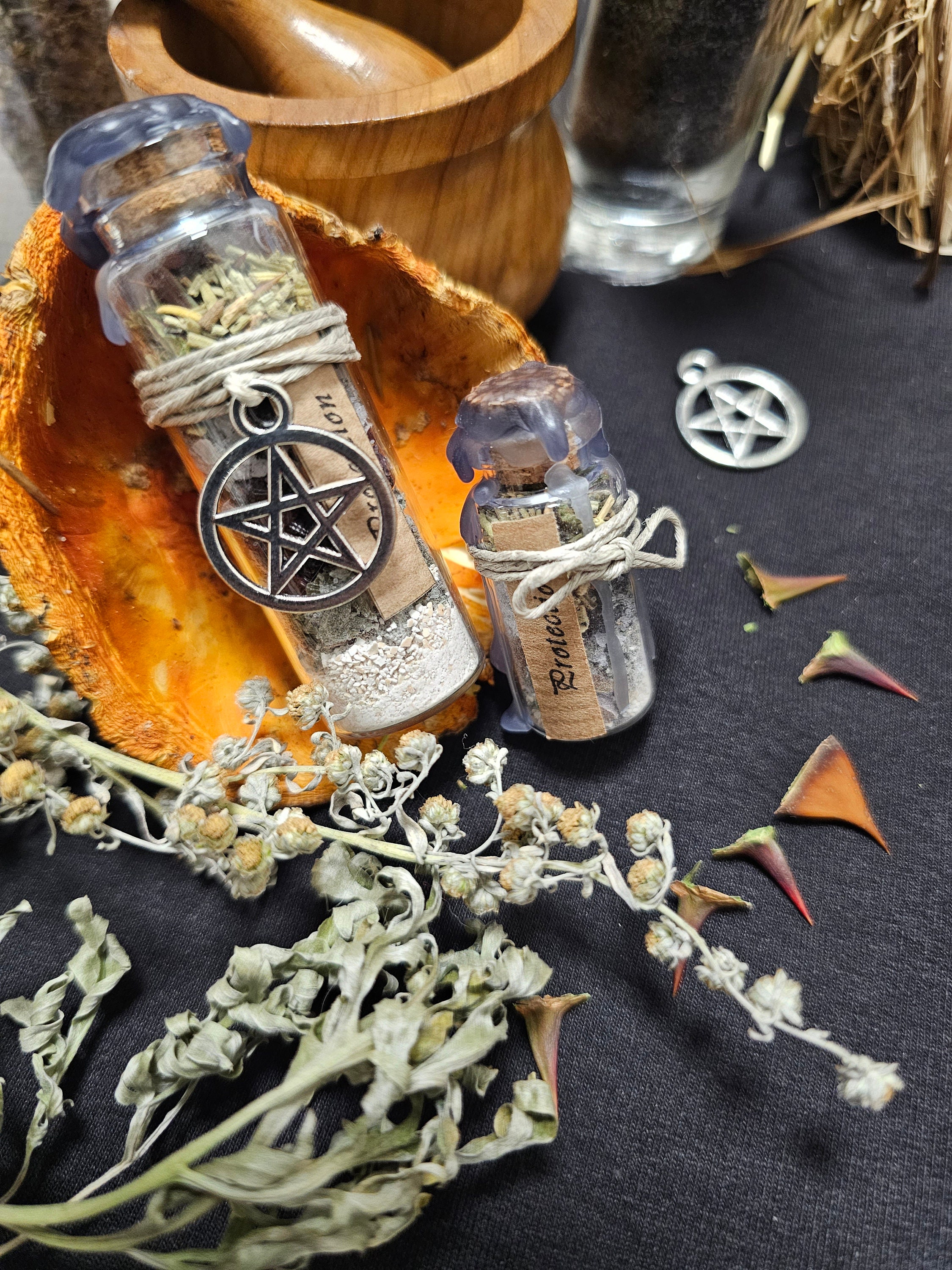 Protection Jar, Witch Jar, Protection Spell, Spell Jar - Etsy