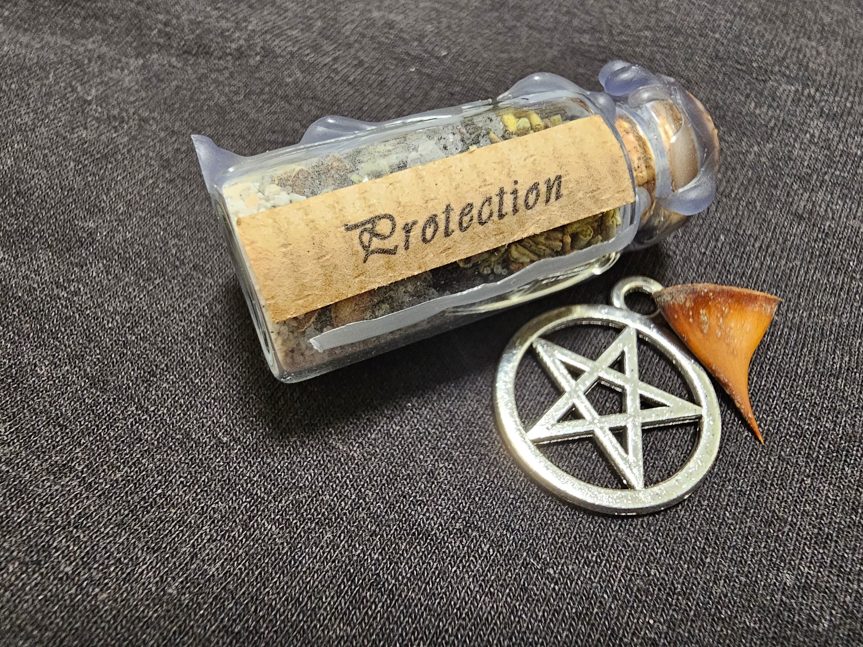 Protection Jar, Witch Jar, Protection Spell, Spell Jar - Etsy