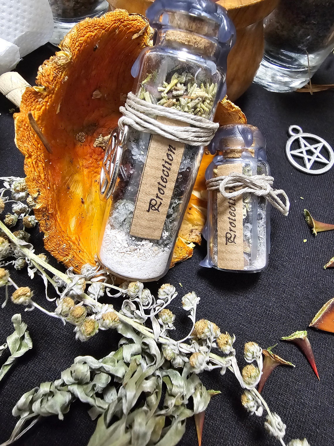 Protection Jar, Witch Jar, Protection Spell, Spell Jar - Etsy
