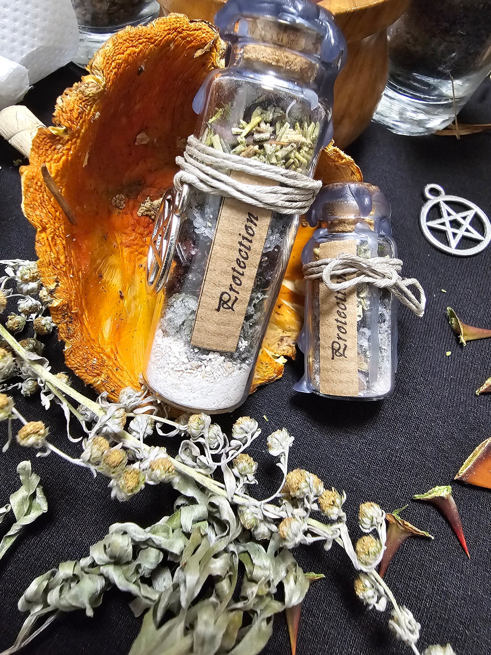 Protection Jar, Witch Jar, Protection Spell, Spell Jar - Etsy